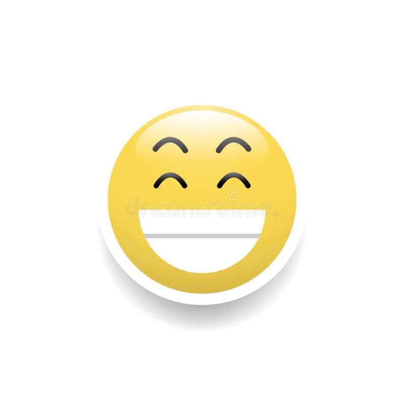 Good Mood Face Emoticon,Vector and Illustration Stock Vector ...