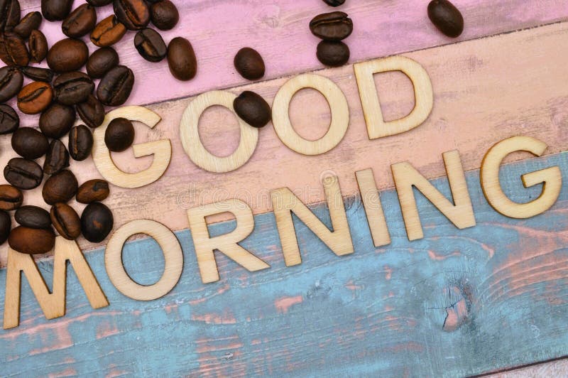 Good morning background stock image. Image of number - 358208983