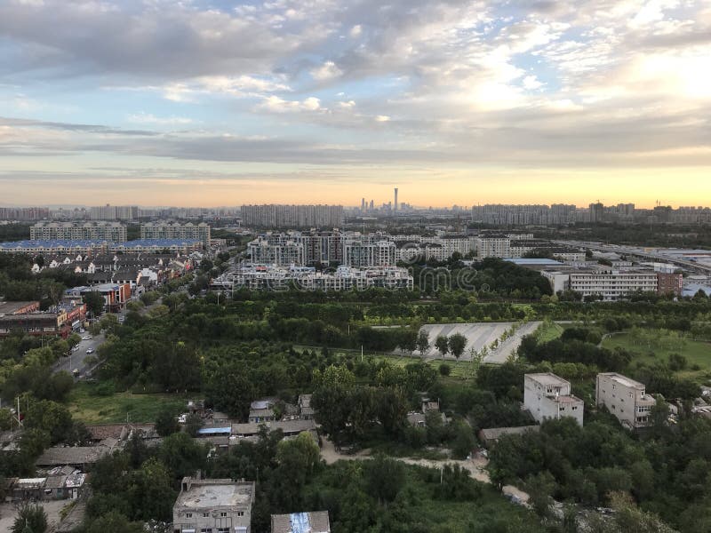 Morning of Beijing stock image. Image of traffic, china - 37475955