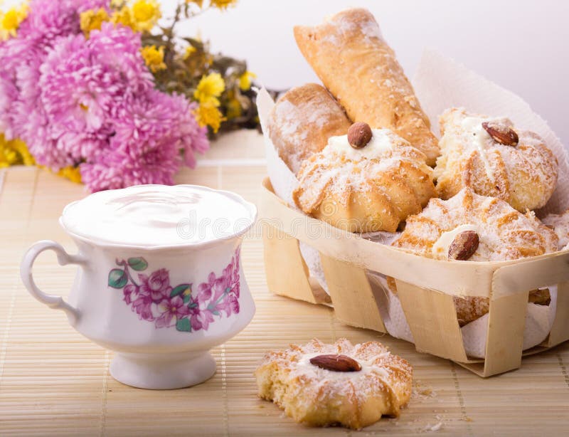 Good Morning Biscuits Yoghurt Stock Photos - Free & Royalty-Free Stock ...