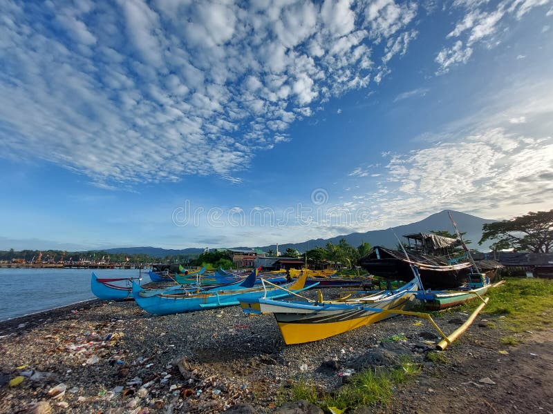 Good Morning Cilacap editorial photo. Image of beach - 263711206
