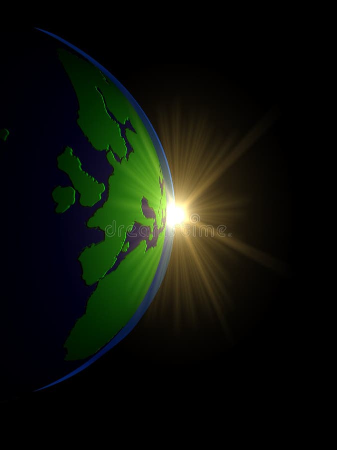 Good morning, Europe stock illustration. Illustration of atmosphere ...