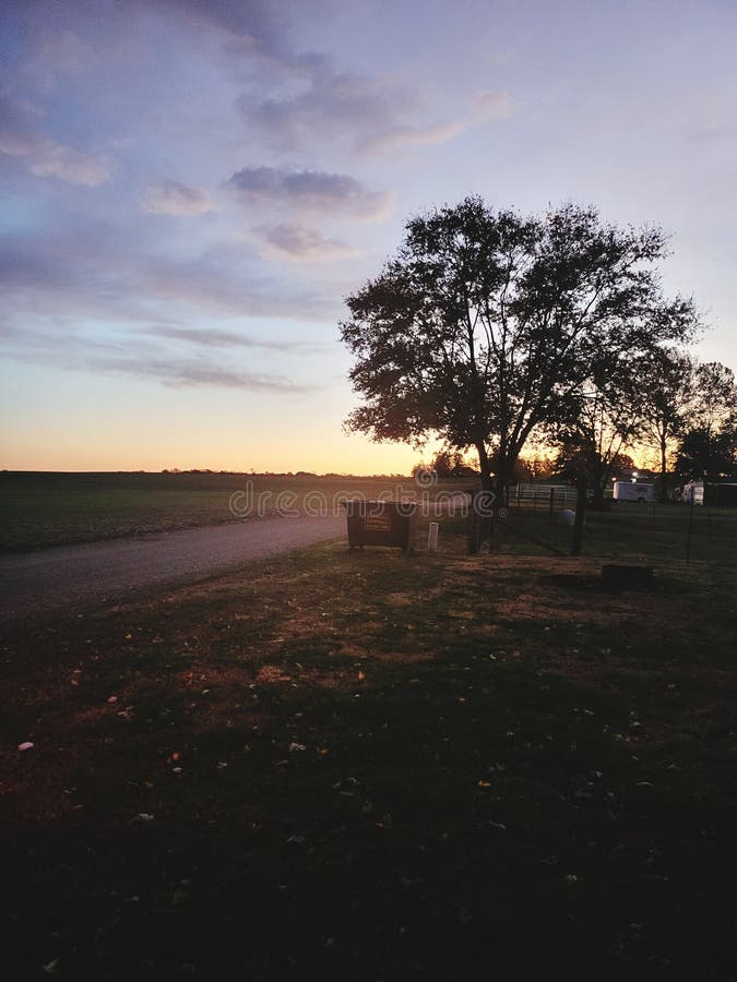 Good morning fall stock photo. Image of good, reflection - 259371156