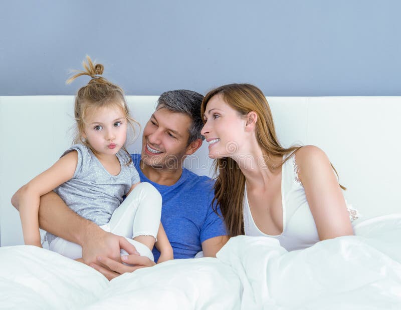 Good morning stock photo. Image of children, parents - 59519042