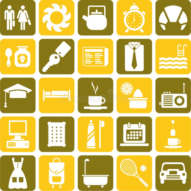 Good morning icons stock vector. Illustration of icon - 26812909