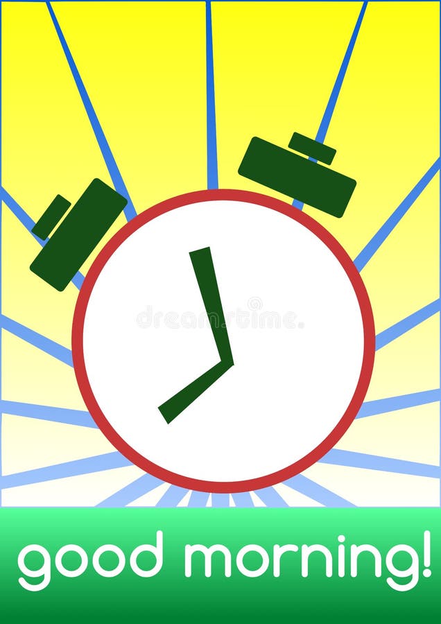 Good morning stock illustration. Illustration of icon - 34687722