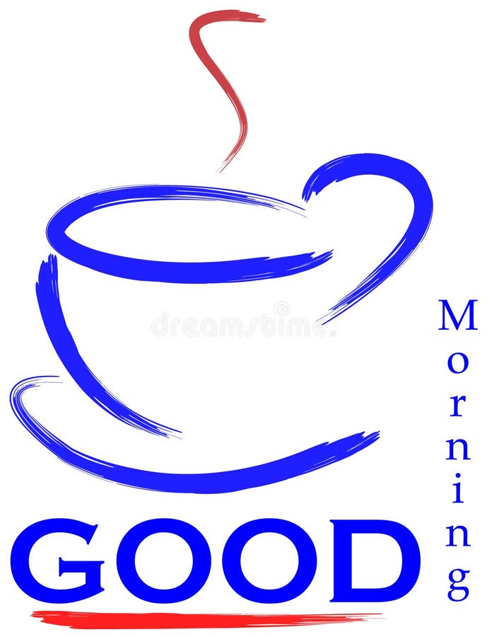 Good Morning Logo stock vector. Illustration of banner - 7977545
