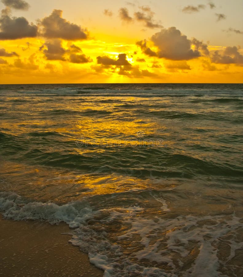 Good Morning stock image. Image of morning, beach, sunrise - 32875225