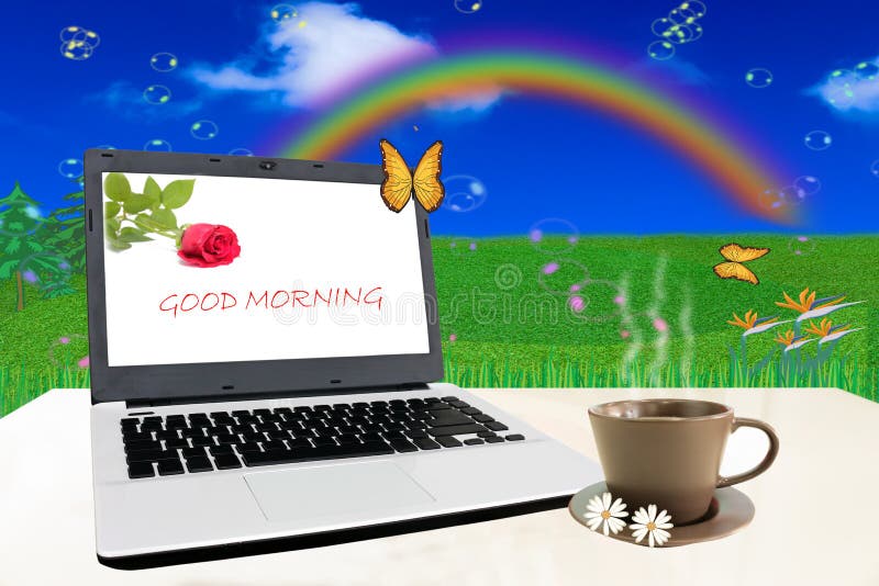 Good Morning, stock photo. Image of book, business, outdoor - 47889148