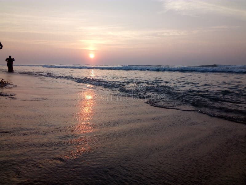 Good morning stock image. Image of odisha, beach, morning - 180801155
