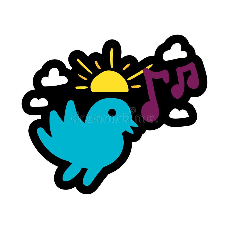 Good Morning Line Drawing Stock Illustrations – 713 Good Morning Line ...