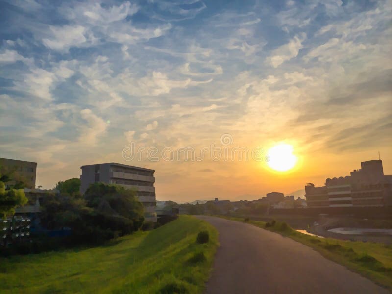 Good morning stock photo. Image of sunrise, good, cloud - 43759262