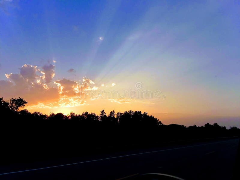 Good Morning Sunshine! Gorgeous Sunrise Stock Photo - Image of sunshine ...