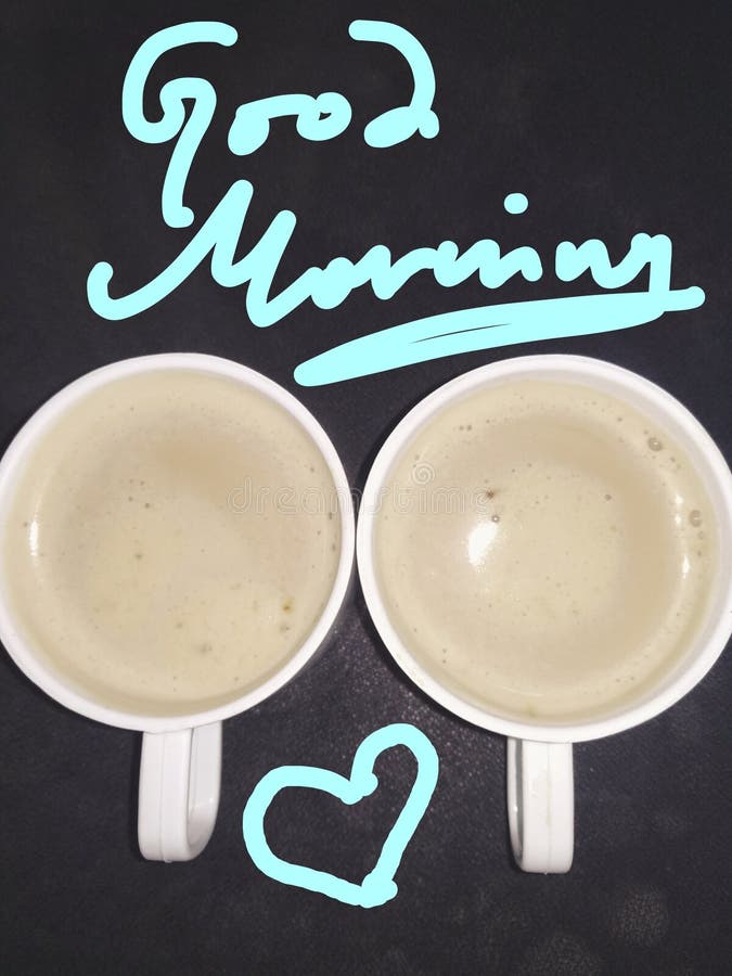 Good Morning Tea Time Image for Morning Wish Stock Photo - Image of ...