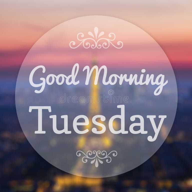Good Morning Tuesday Stock Illustrations – 383 Good Morning Tuesday ...