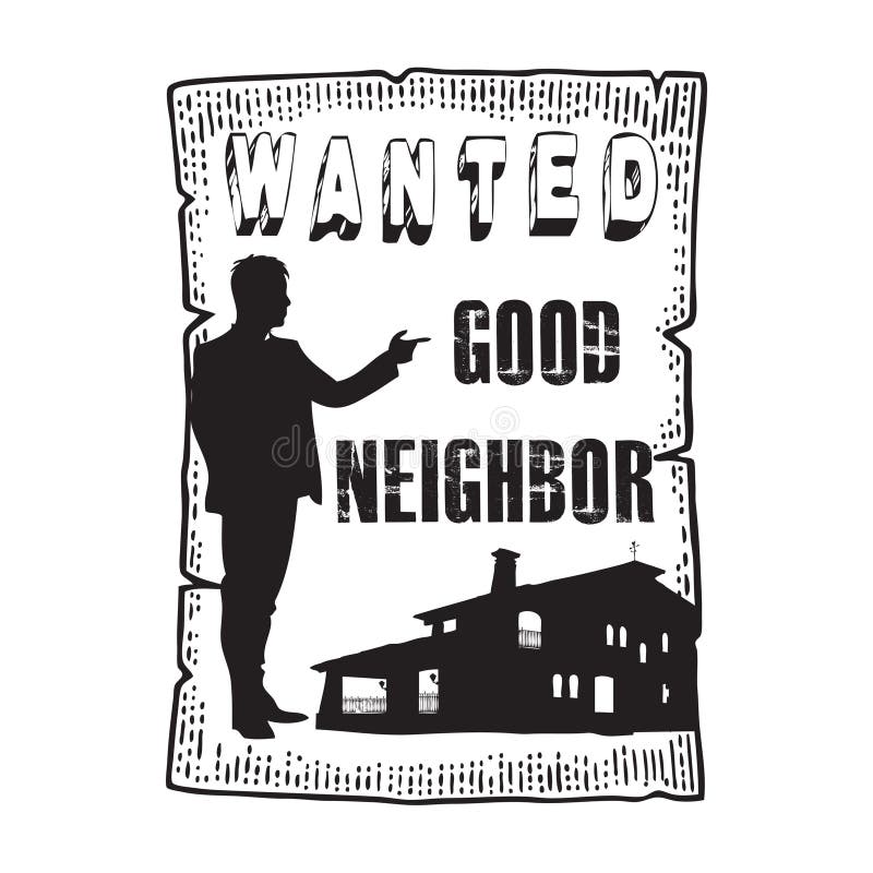 Good Neighbor Stock Illustrations – 307 Good Neighbor Stock ...