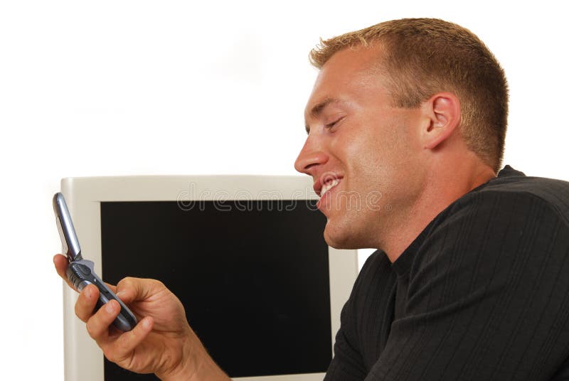 Good News stock photo. Image of message, student, smiling - 10322388