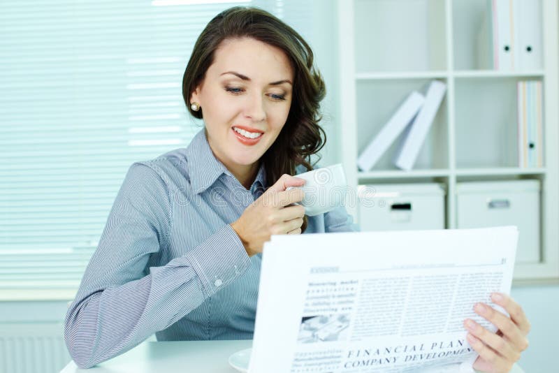 Good news stock image. Image of indoor, emotion, girl - 28376067