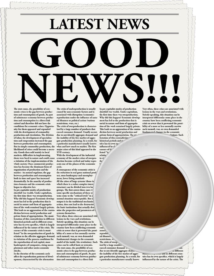 Good News Stock Illustrations – 6,063 Good News Stock Illustrations ...