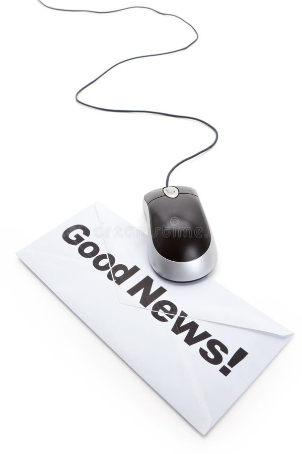 Good News stock image. Image of good, word, band, news - 34903717