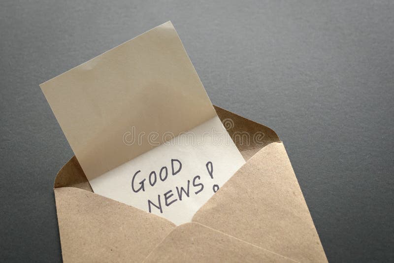 Congrats You Got the Job Message in an Envelope. Work or Employment ...