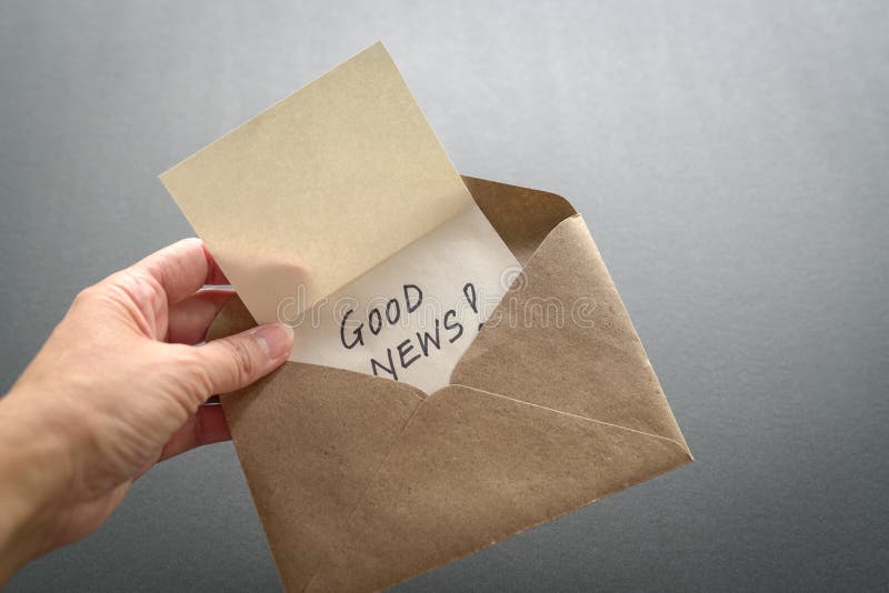 Congrats You Got the Job Message in an Envelope. Work or Employment ...