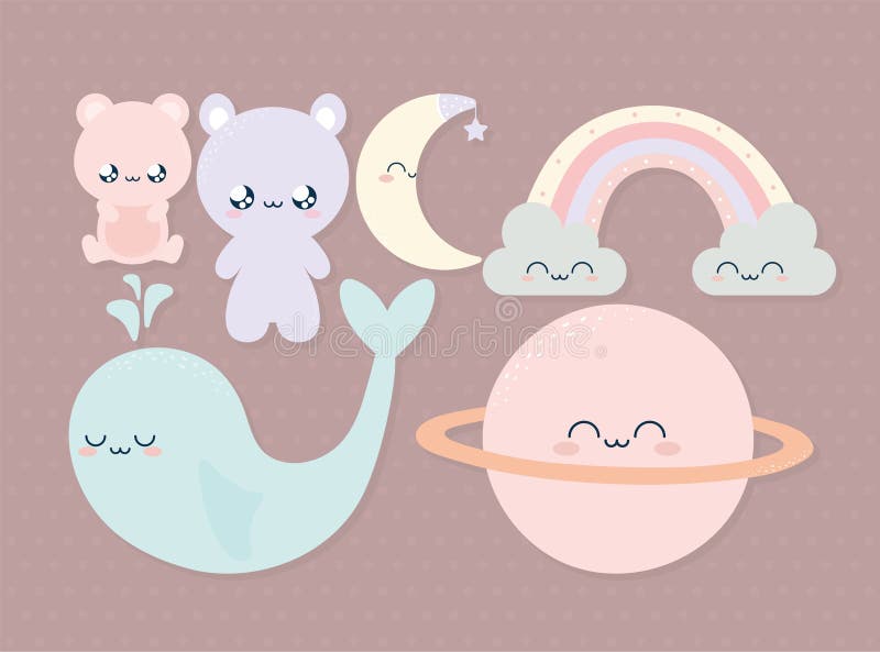 Good night items stock vector. Illustration of night - 231084886