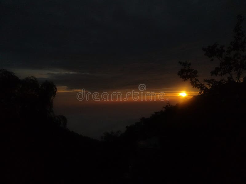 Good Night Nature Beautiful Awesome Stock Image - Image of beautiful ...