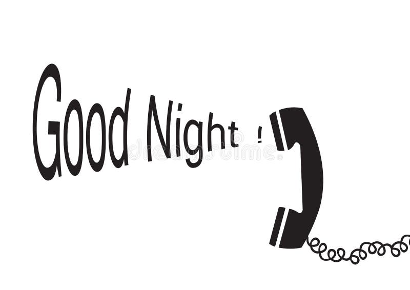 Good night - vector stock vector. Illustration of symbol - 6491927