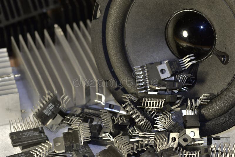 Low Frequency Amplifier Microcircuits and Compressor Speakers Editorial ...