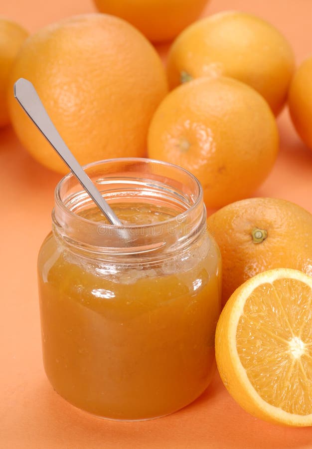Good orange jam. stock image. Image of ingredient, detail - 9129835