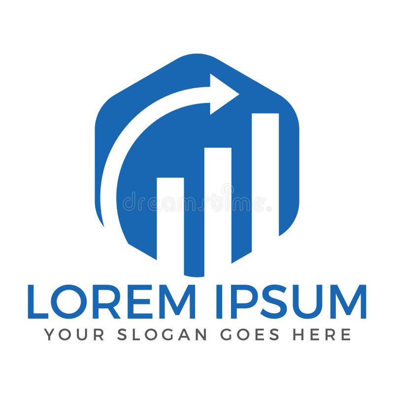 Good Progress and Success Logo Design. Stock Vector - Illustration of ...