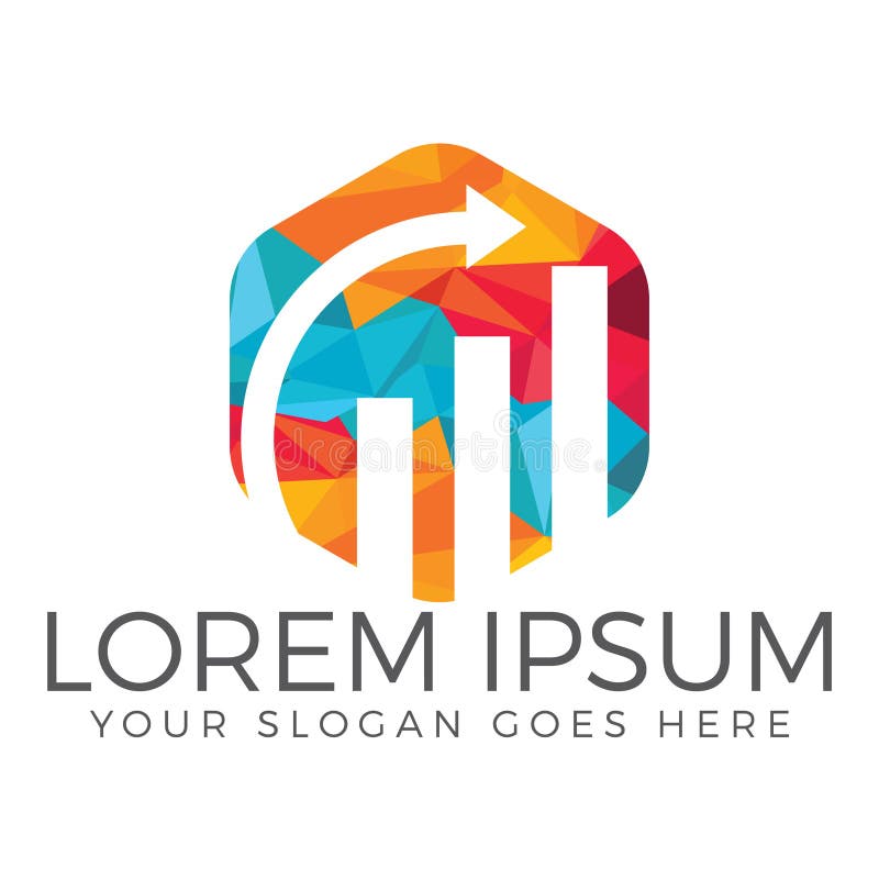 Good Progress and Success Logo Design. Stock Illustration ...