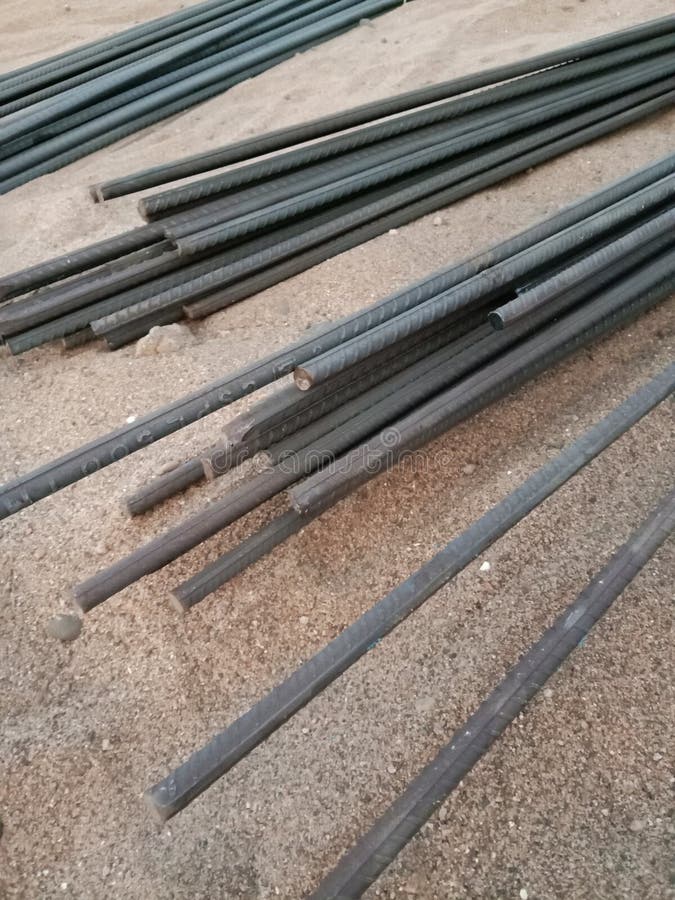 Good Quality Durable Iron Rods Stock Photo - Image of icon, pile: 166192946