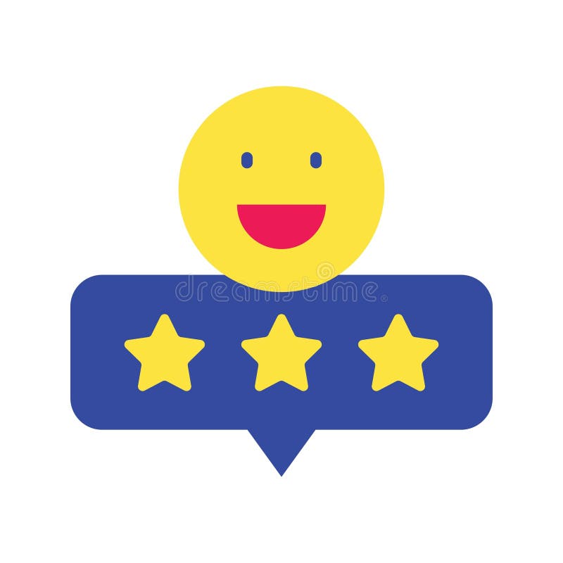 Good Review Icon Image. stock vector. Illustration of customer - 284230124
