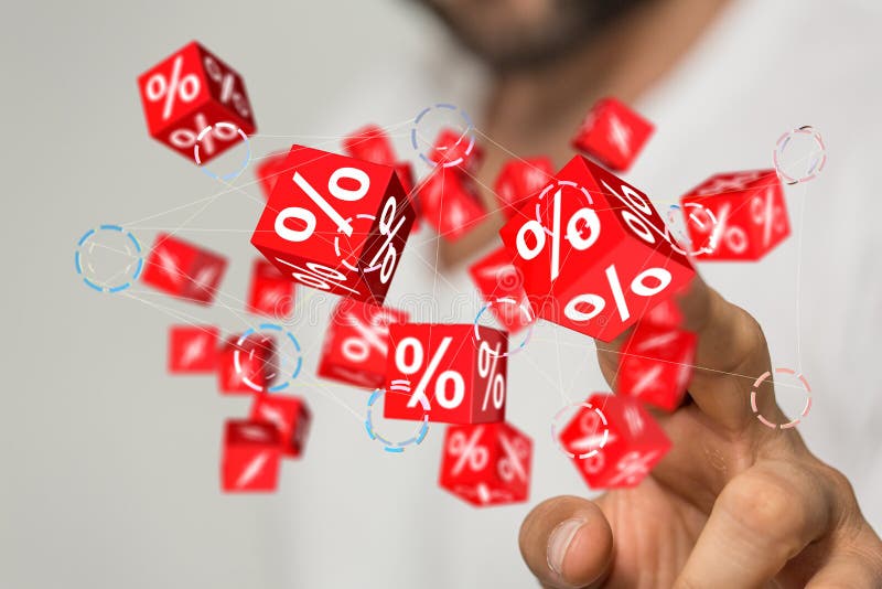 A Good Sale Discount in Hand Stock Image - Image of financial, concept ...