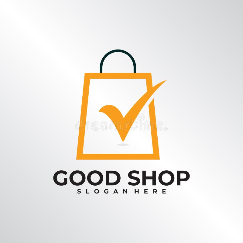 Good Shop Logo Vector Design Template Stock Vector - Illustration of ...