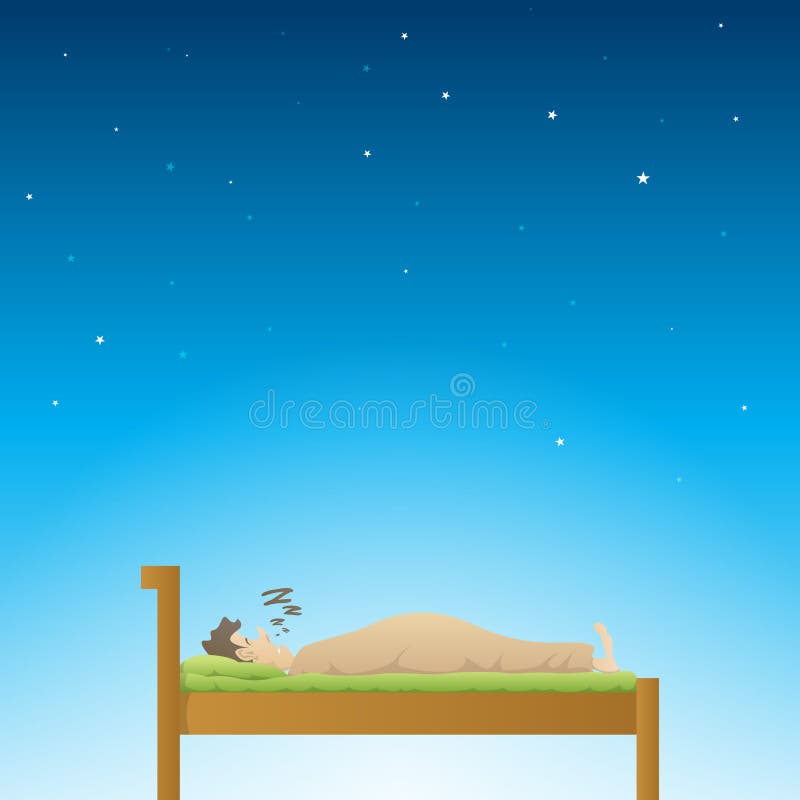 Good Sleep stock vector. Illustration of slumber, black - 23126651