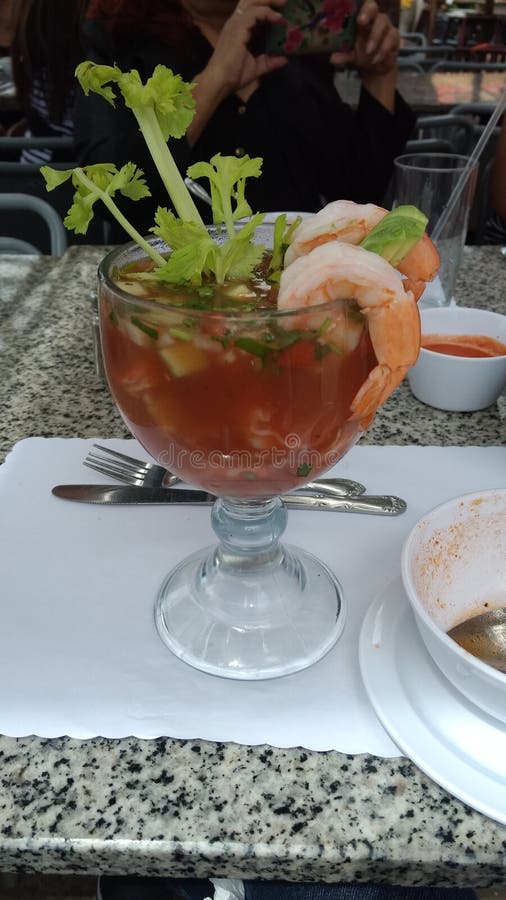 Good for start stock photo. Image of camaron, food, good - 93126762