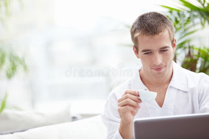 Good start of the day stock photo. Image of beauty, finances - 16007406