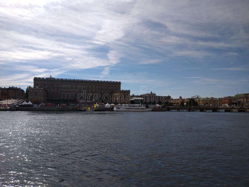 A Good Start in Stockholm Sweden Stock Photo - Image of reflection ...