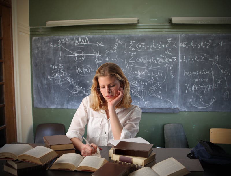 Good student stock image. Image of portrait, mathematics - 12742657