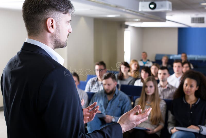 Good Teacher is a Real Treasure Stock Image - Image of group, audience ...