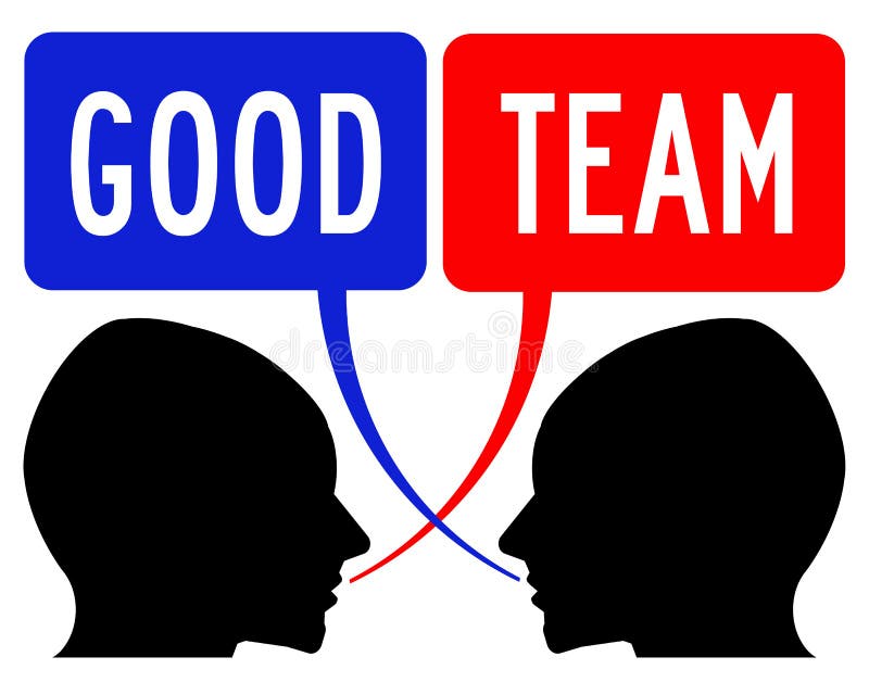 Good team player stock illustration. Illustration of group - 15781711