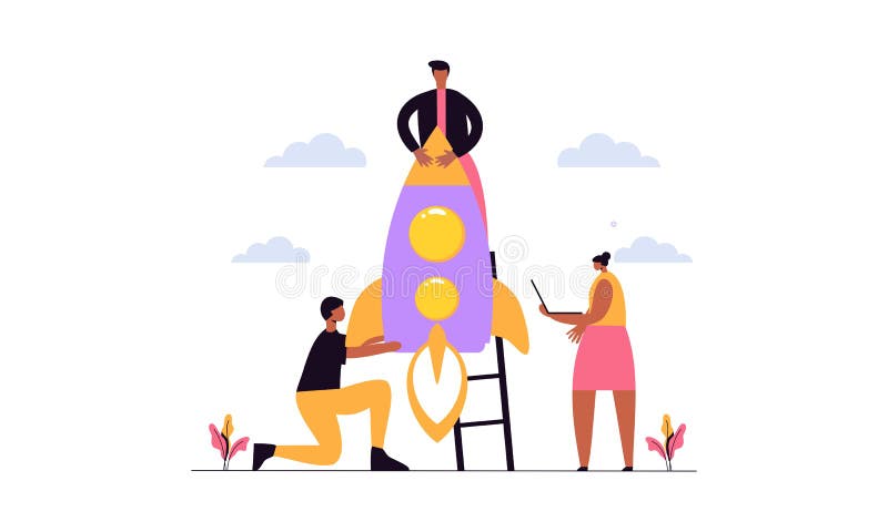 Good Team Concept Illustration Vector Stock Vector - Illustration of ...