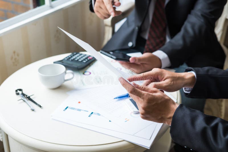 Good Teamwork Meeting in Office for Planing Stock Photo - Image of ...