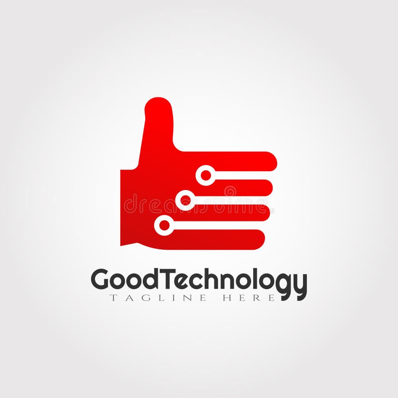 Good Technology Logo Design, Illustration Element Stock Vector ...