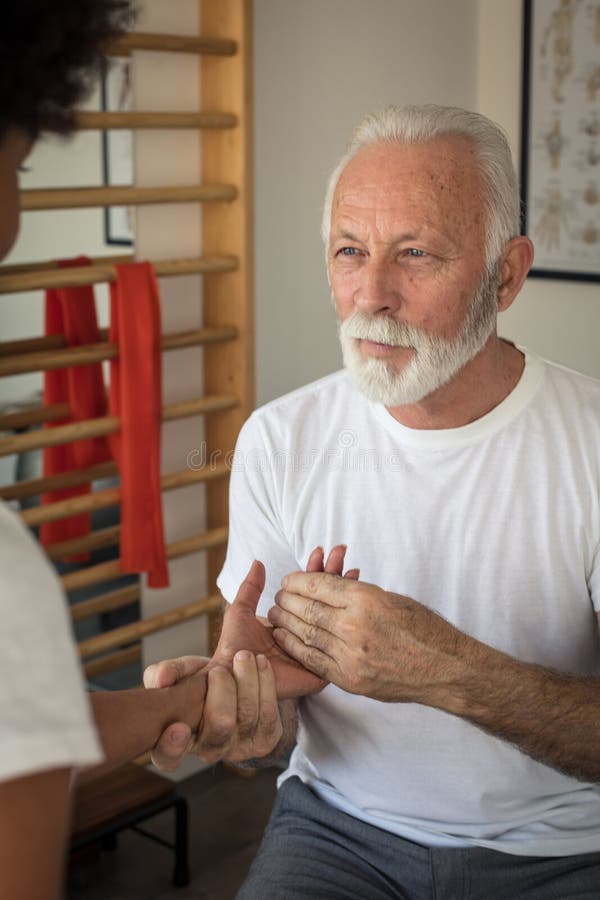This is Good Therapy for Hand Stock Image - Image of injury, care ...
