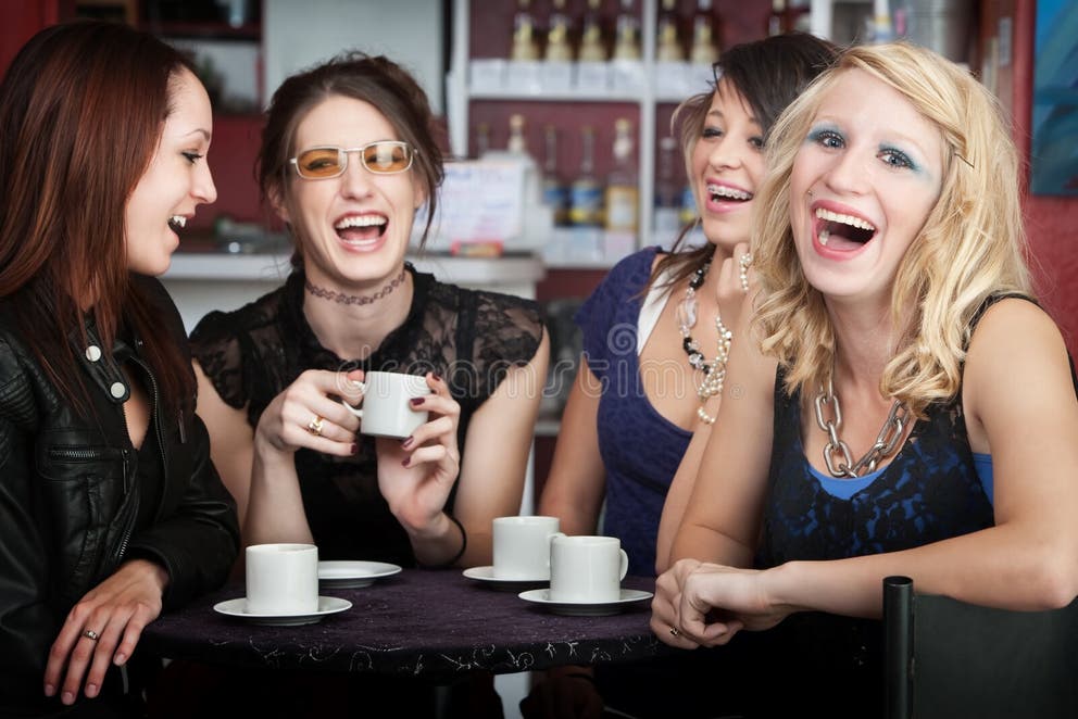 Good Times stock photo. Image of head, chat, coffeehouse - 17359172