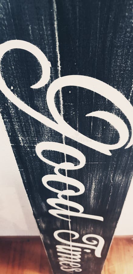 Good times sign stock photo. Image of good, hand, sign - 116229848